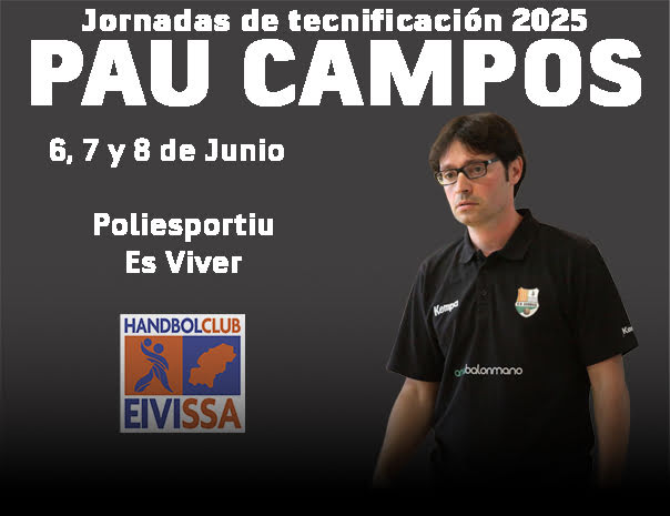 Pau Campos, jornadas tecnificación 2025 - H.C.Eivissa | Handbol Club Eivissa